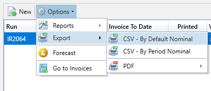 How to: Export Invoices to Sage